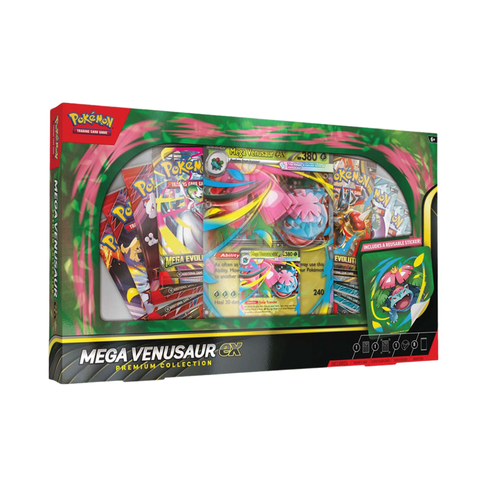 Pokemon Mega Venusaur EX Premium Collection Box – WAXZONE